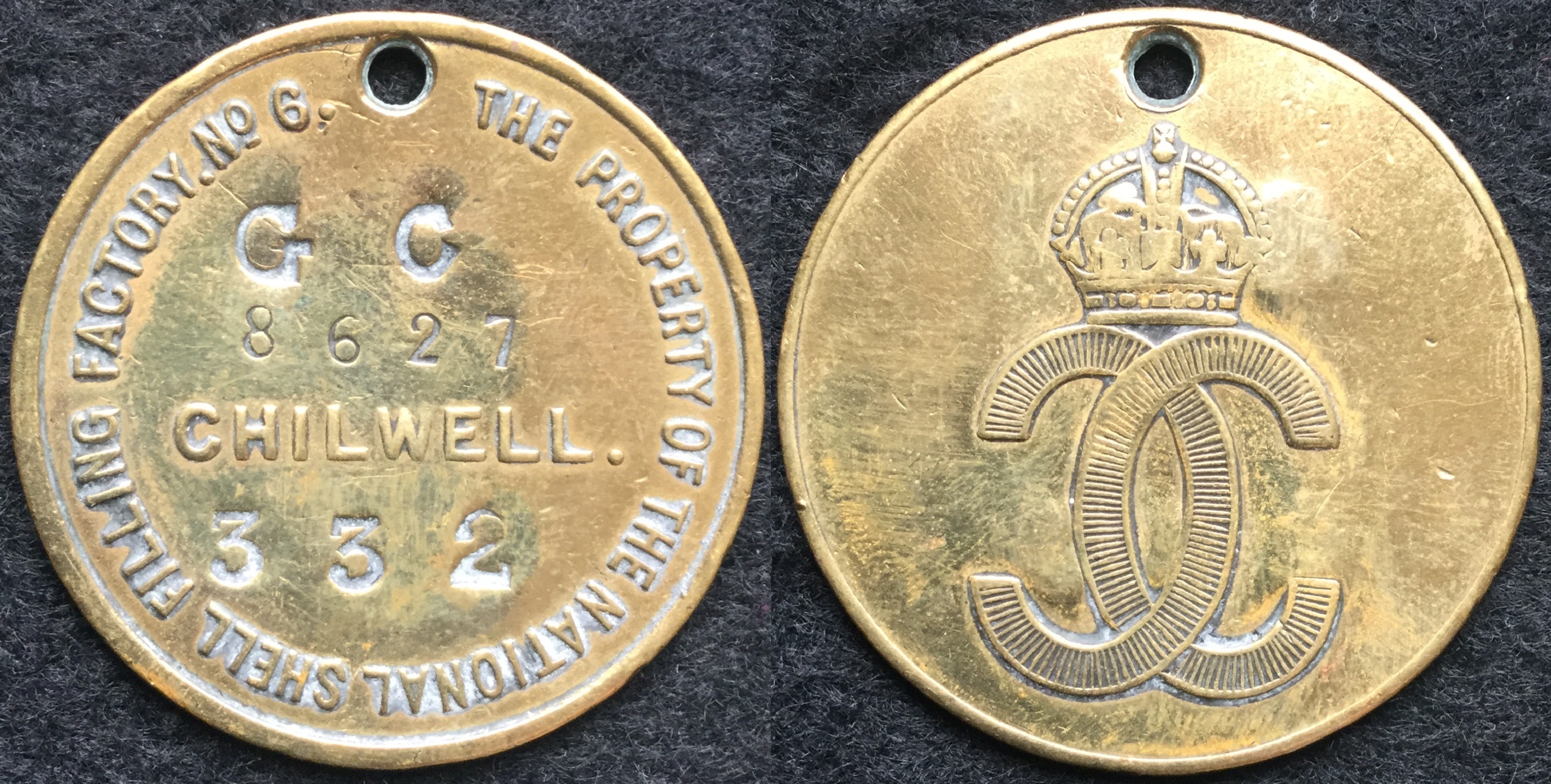 National Filling Factory No.6 – Chilwell | British War Work Tokens