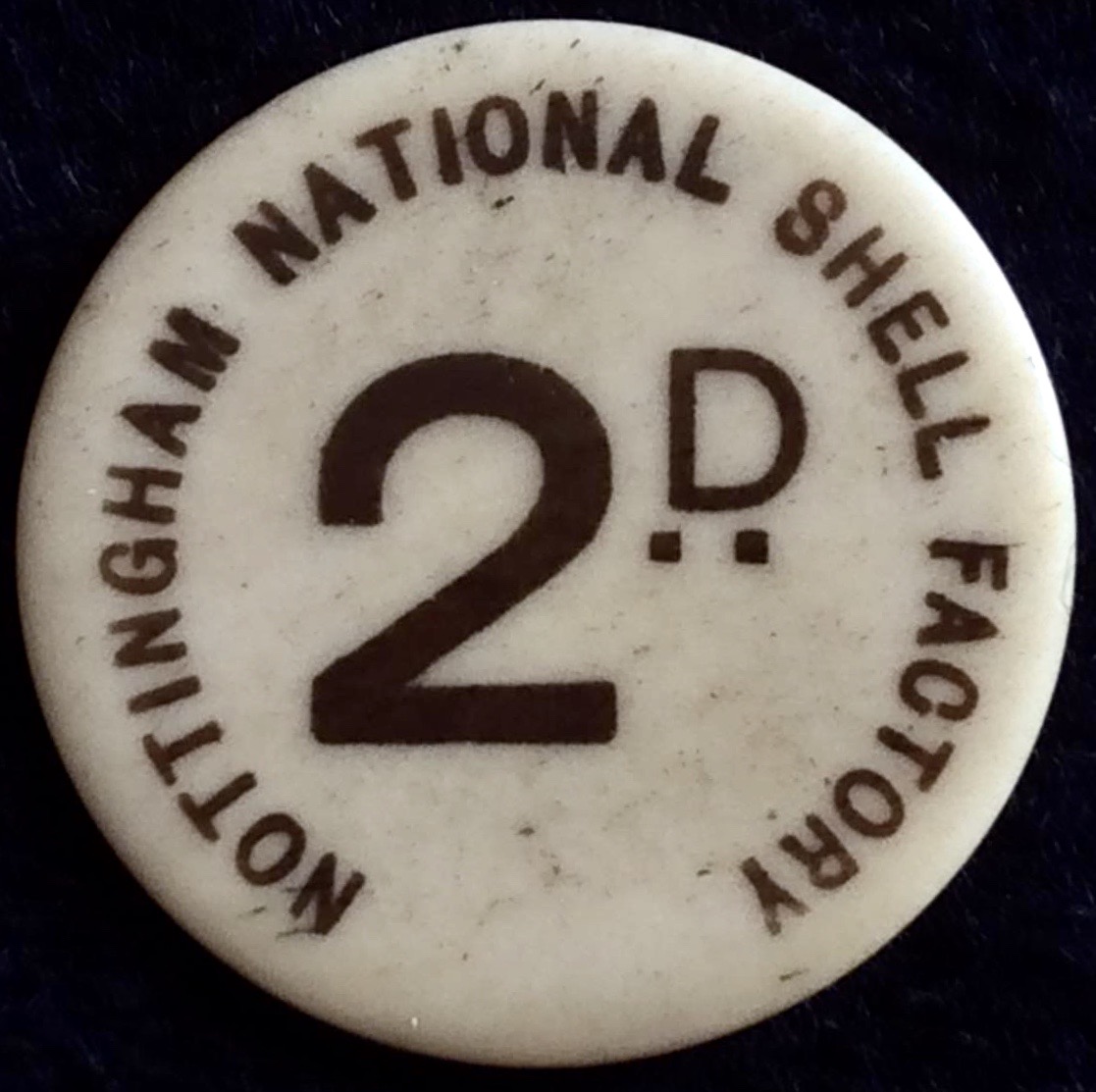 National Shell Factory – Nottingham | British War Work Tokens