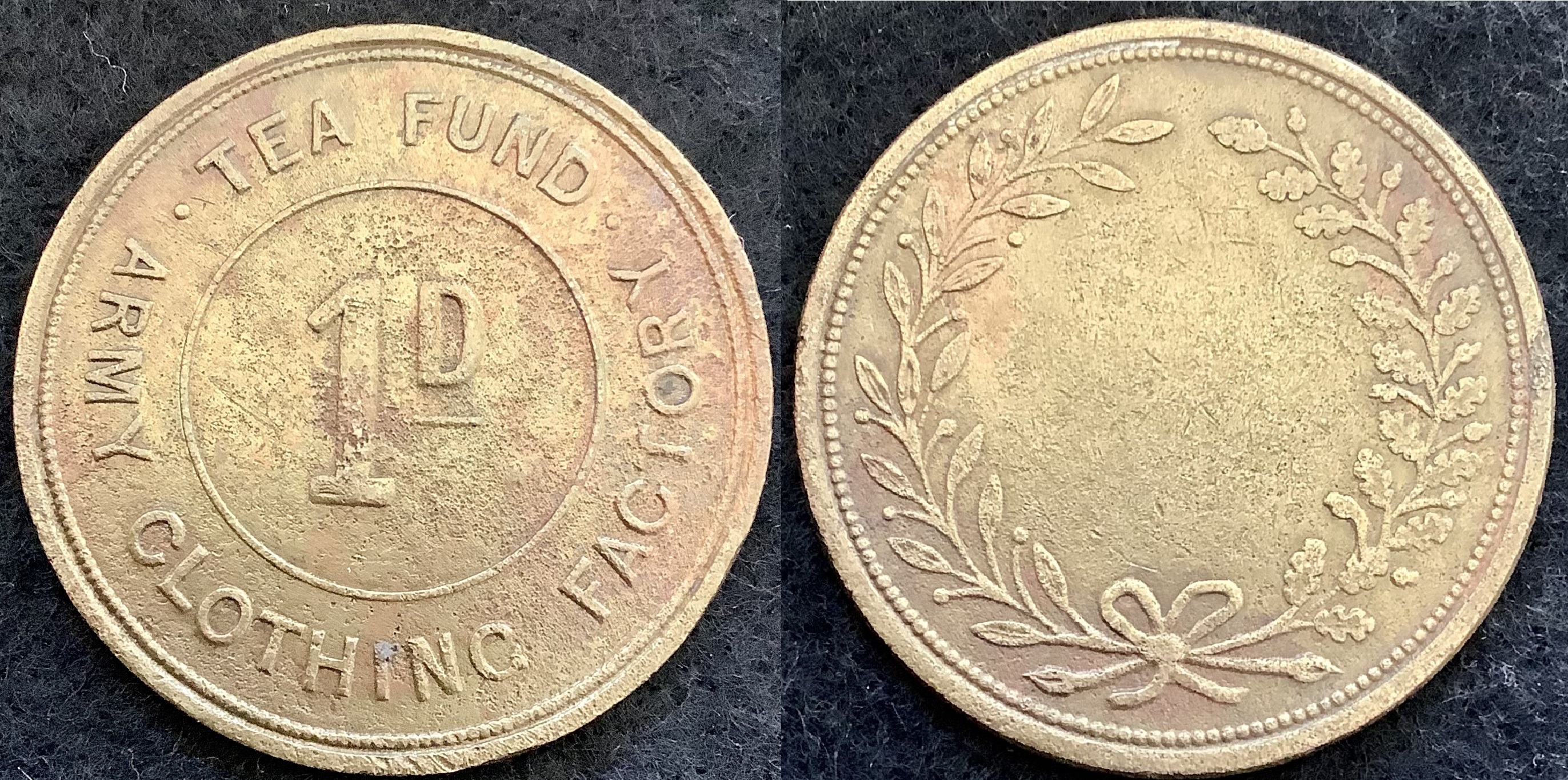 Royal Army Clothing Department – Pimlico | British War Work Tokens