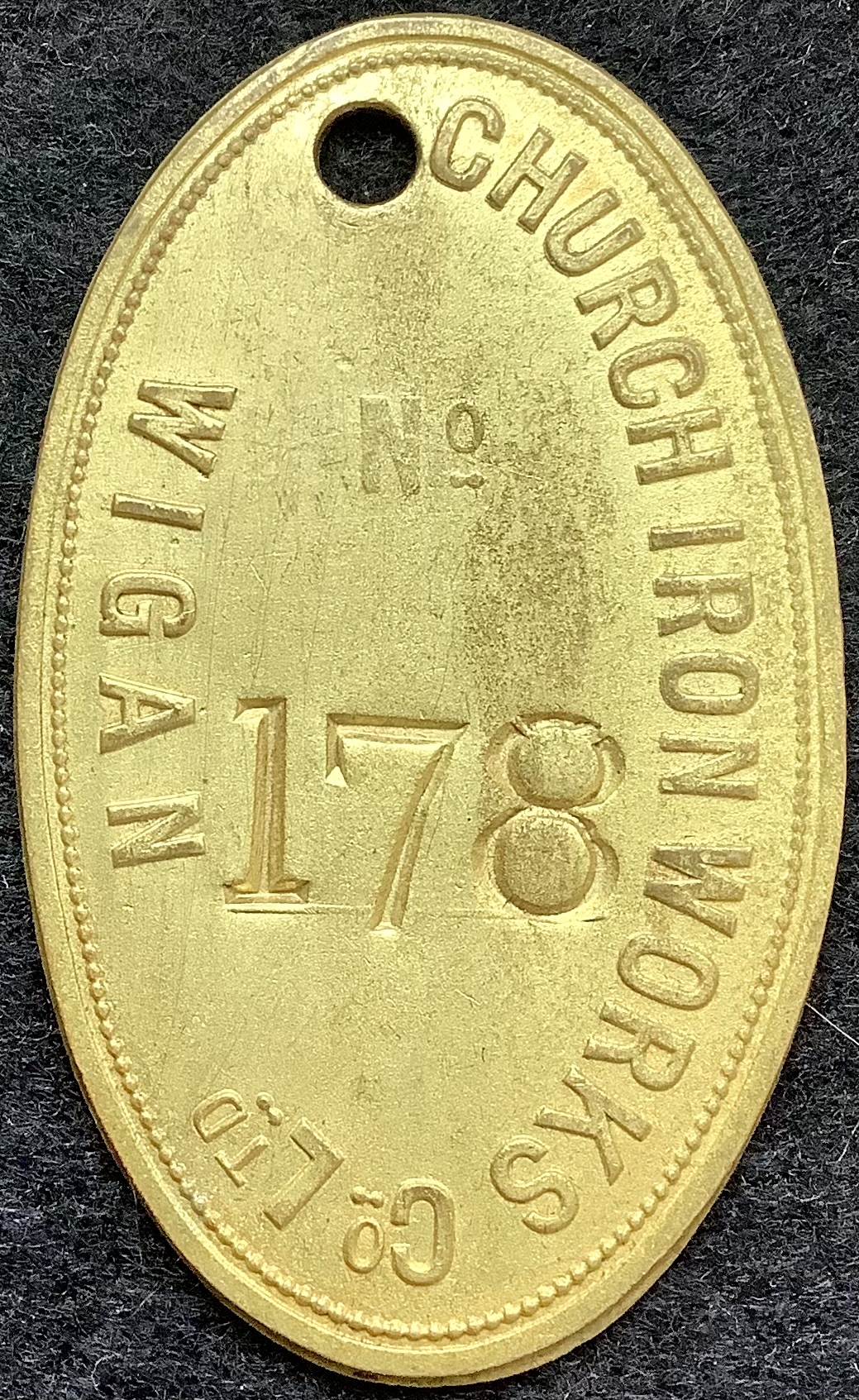 Church Iron Works Company Limited – Ince, Wigan | British War Work Tokens